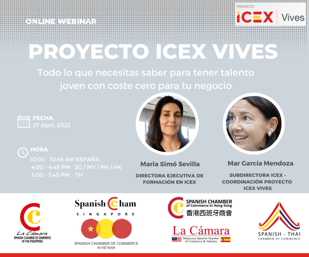 Co Event| Proyecto ICEX VIVES - Spanish-Thai Chamber of Commerce
